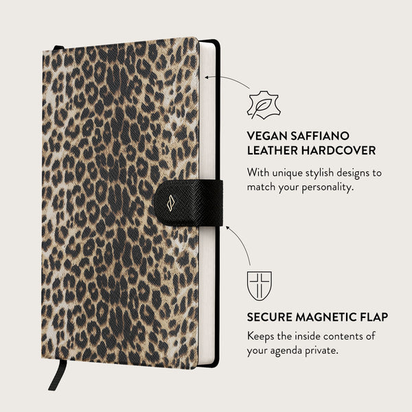 Player - Saffiano Leather Journal Notebook | BURGA